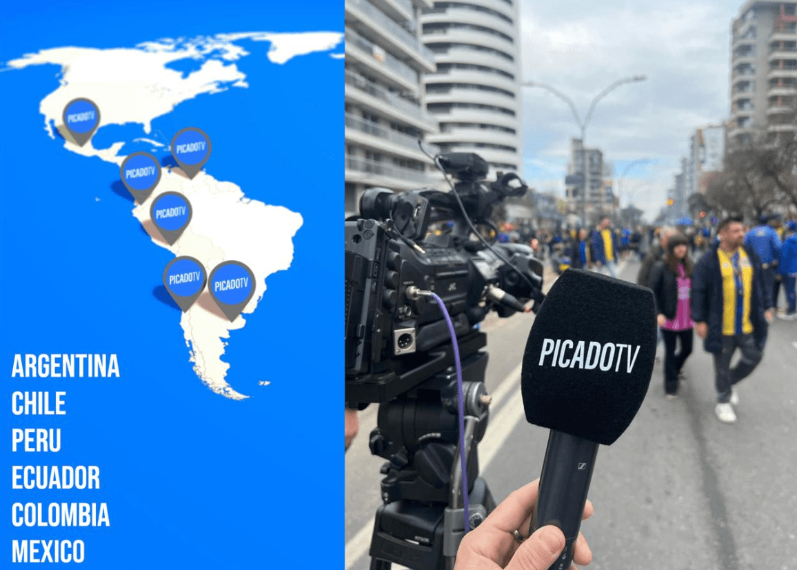Picado TV se expande en Chile, México, Colombia, Perú y Ecuador - DossierNet