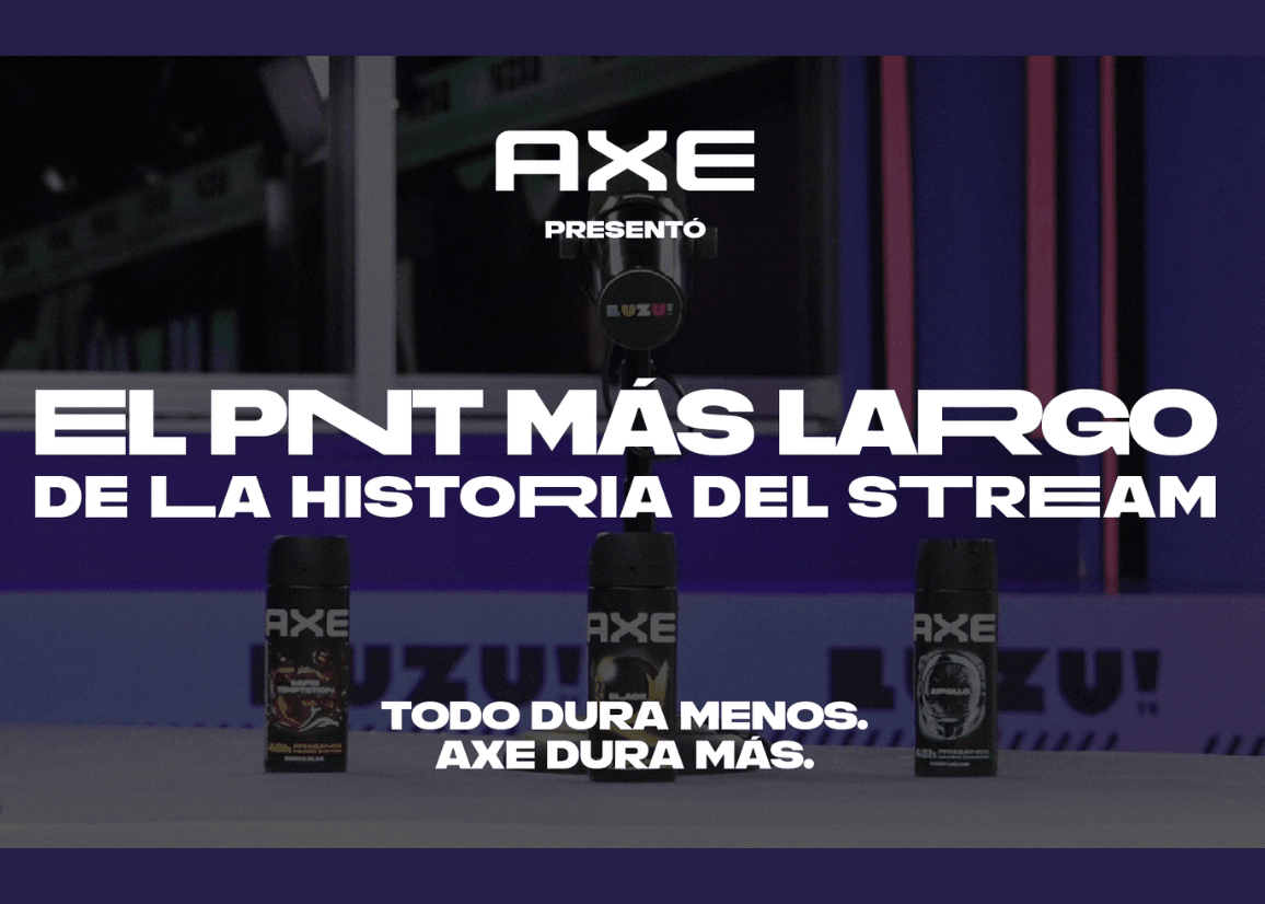 AXE Supreme presenta el PNT más largo de la historia del streaming en ...