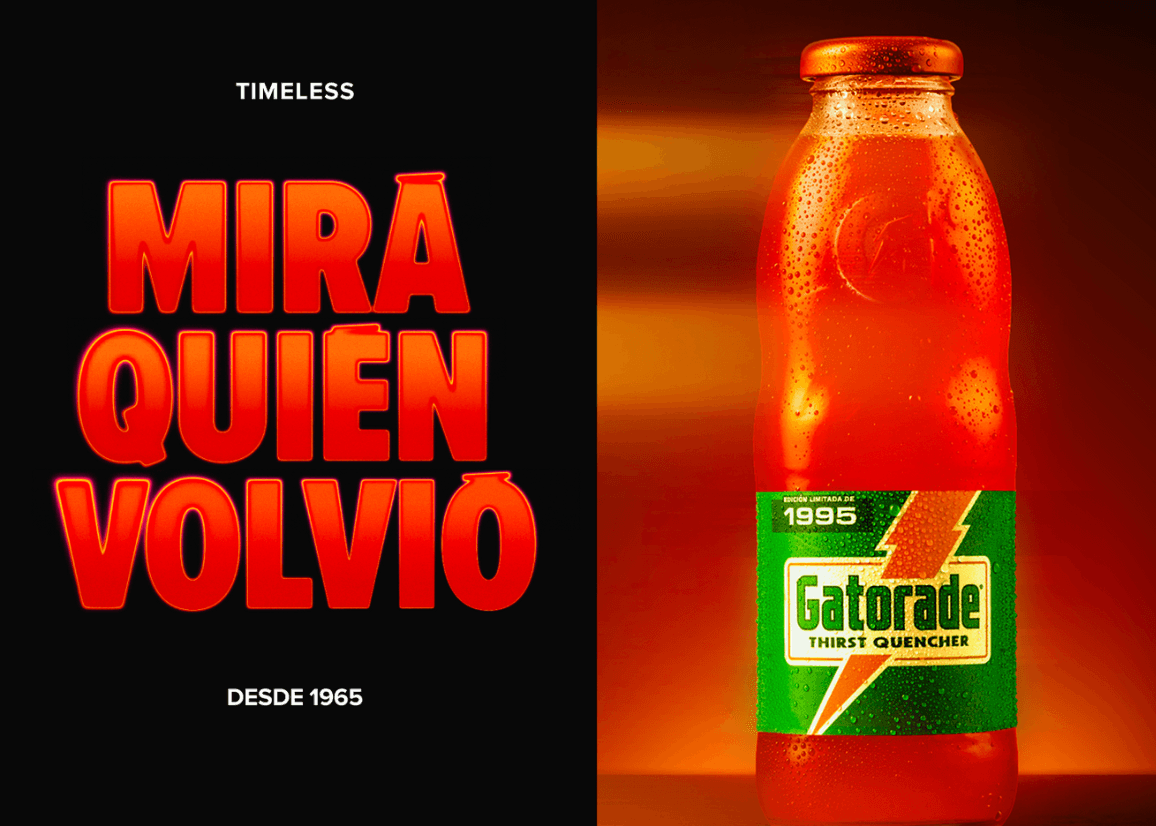 "Mirá quién volvió", la botella de vidrio de Gatorade regresa de la ...