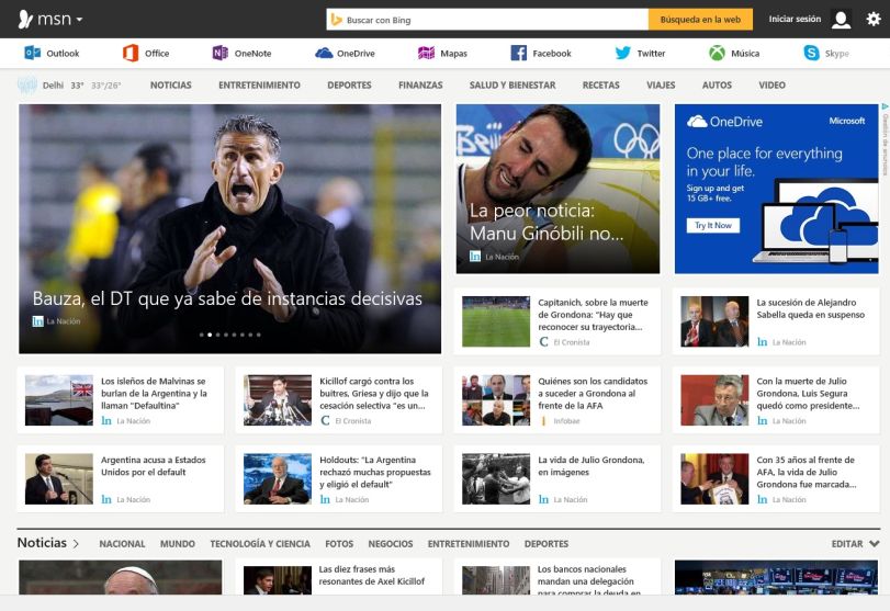 Microsoft presenta su nuevo MSN en Argentina - DossierNet