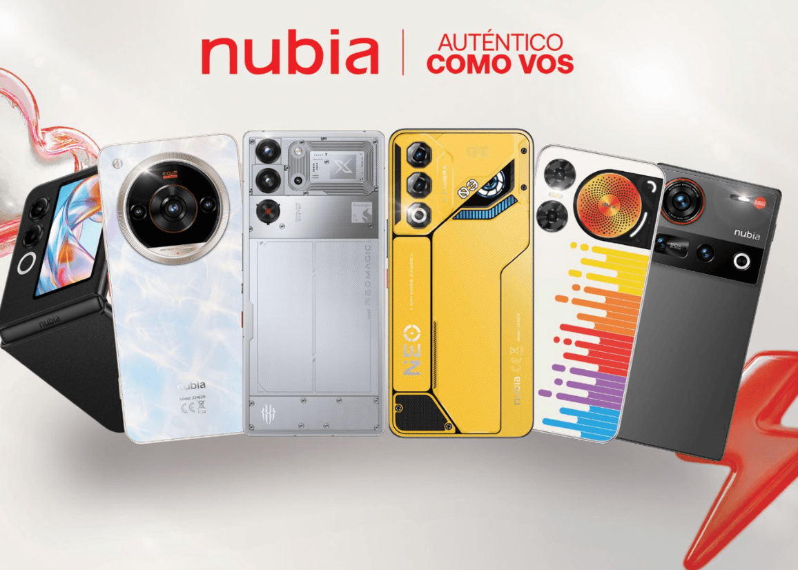 Nubia lanzó su nuevo portfolio de smartphones en Argentina - DossierNet